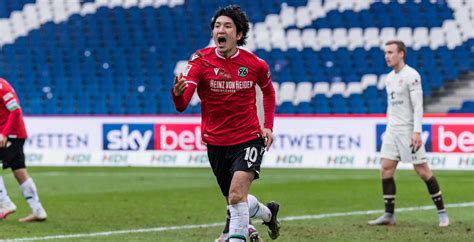 Hannover 96 Haraguchi Will Bleiben Bei Aufstieg Liga2 Online De