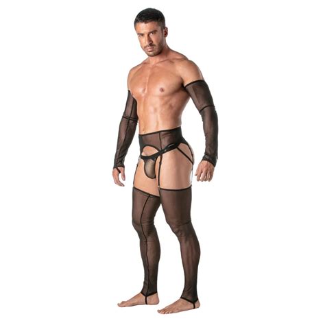 Men S Fishnet Sleeves Sexy And Elegant TOF Paris