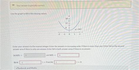 Use The Graph To Fill In The Missing Values Enter