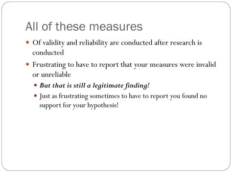 PPT Operationalization Validity Reliability PowerPoint Presentation ID