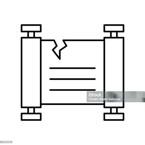 Road Block Outline Vector Icon That Can Easily Edit Or Modify Stock Illustration Download