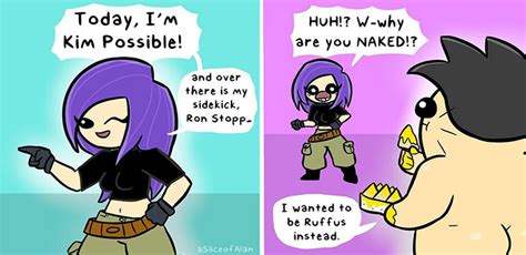 Hilariously Bizarre Comics With Adult Oriented Humor Created By This