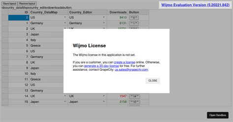 Restore Column Layout Persist Grid State Dynamic Column Change In