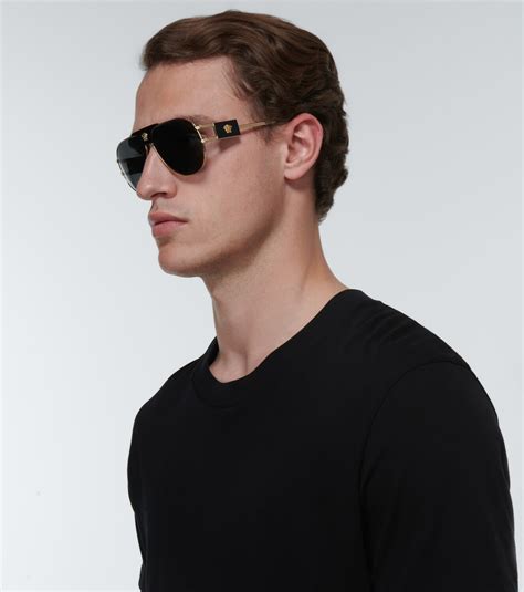 Versace Special Project Aviator Sunglasses Versace