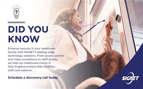 Enhance Security In Your Healthcare Facility With Signets Leading Edge Technology Solutions
