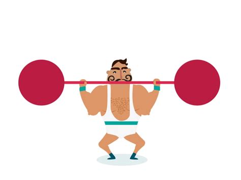 Strongman Cartoon