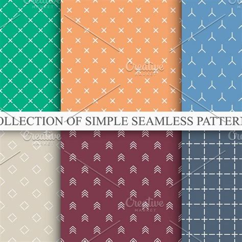 Color Minimalistic Seamless Patterns Seamless Patterns Pattern Seamless
