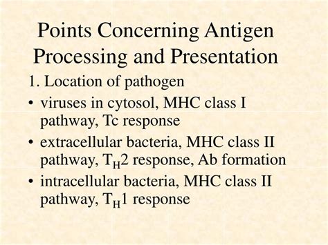 Ppt Antigen Processing And Presentation Self Mhc Restriction Powerpoint Presentation Id 4273034