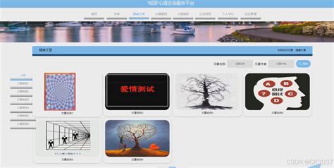 springboot“树洞”心理咨询服务平台42n82（程序 源码 数据库 调试部署 开发环境） 匿名 树洞 源码 csdn博客