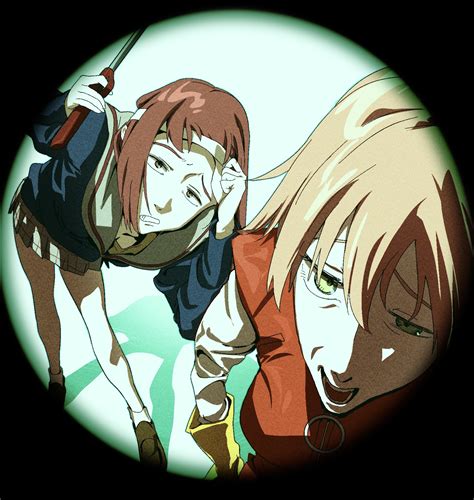 Haruhara Haruko And Samejima Mamimi Flcl Drawn By Pink Punk Ponk