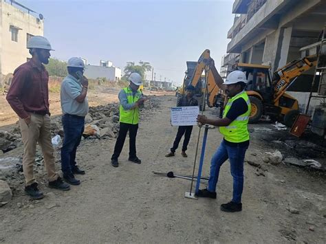 Silver Mild Steel Dynamic Cone Penetration Test Dcpt Automation