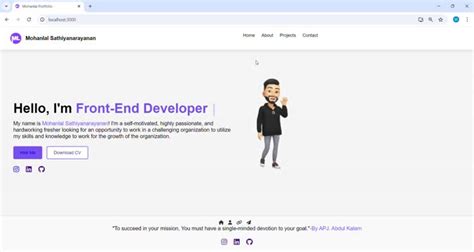 mohan lal on linkedin reactjs webdevelopment frontenddeveloper portfolio javascript…
