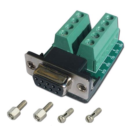 Db9 Terminal Block Rs 232 Terminal