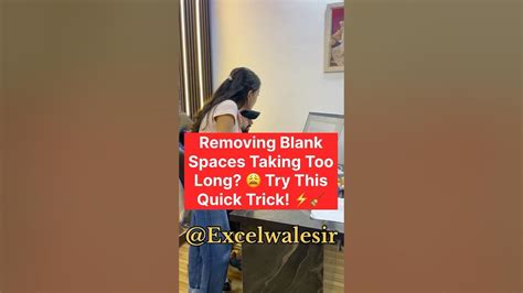 Stop Doing It Manually🛑 Best Way To Remove Extra Spaces In Seconds⏱️