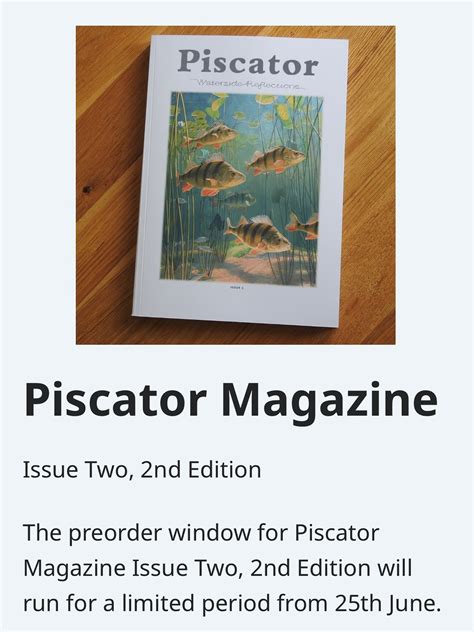 Piscator Magazine Piscatormag • Instagram Photos And Videos
