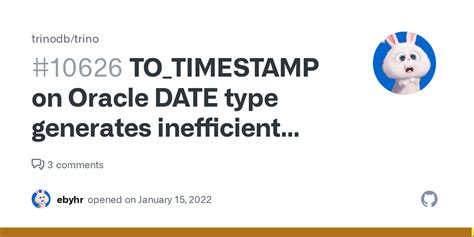 Totimestamp On Oracle Date Type Generates Inefficient Plan In Case Of Indexed Column · Issue