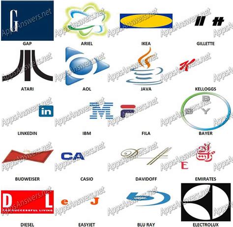 Pix Quiz Logos A L Level Level Answers Apps Answers Net