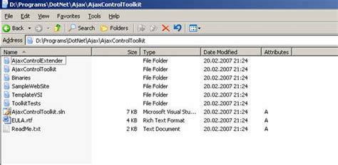 AJAX Ve AJAX Control Toolkit Kurulumu