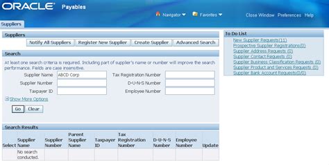 Oracle Application R AP How To Provide Access Of Specific Supplier Site To ISupplier User