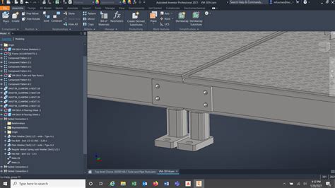 Hidden Bolted Connection In Inventor 2021 Autodesk Community
