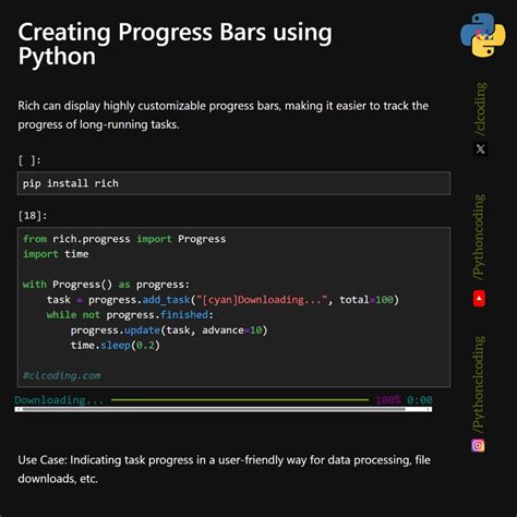 Creating Progress Bars Using Python Python Coding