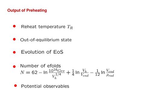 Ppt Preheating After Inflation Powerpoint Presentation Free Download Id 3206415