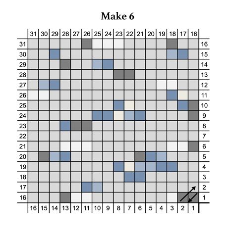 Minecraft Crochet Block Series Part 3 Diamond Ore Block Pattern Hook Stitch Sew