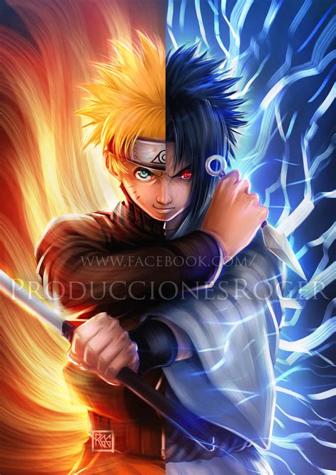 Naruto Sasuke By Rogergoldstain On Deviantart