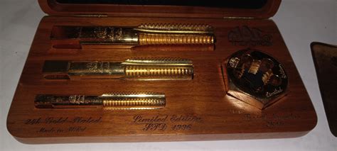 Mac Tools Std 1996 24kt Gold Plated Limited Edition Tap And Die Set