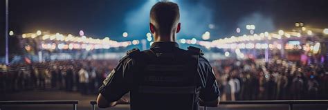 Concert Security Crowd Surveillance Watchful Guardian Public Safety Event Protection Dedicated