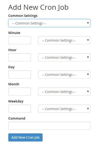 Setup A Cron Job In Cpanel Dataplugs