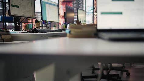 Package Tracking Software And Crm Appointment Schedule App Displayed On Pc Screens In Logistics