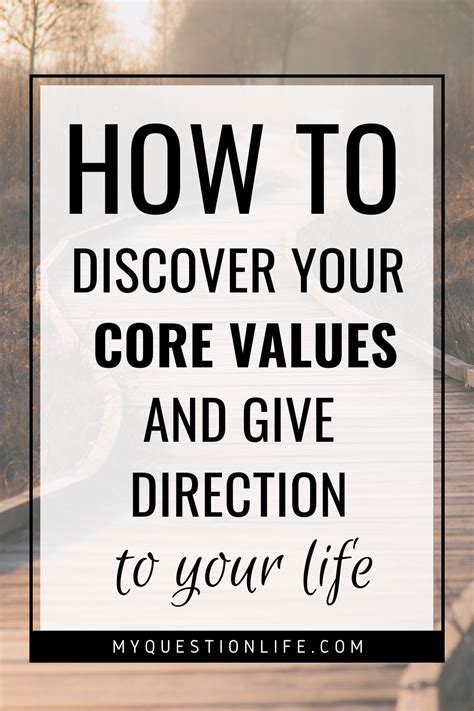 Defining Your Core Values Mission Artofit