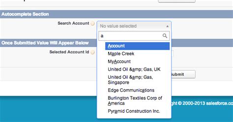 Blogforce9 Autocomplete Visualforce Component V2 Yes Its The V2