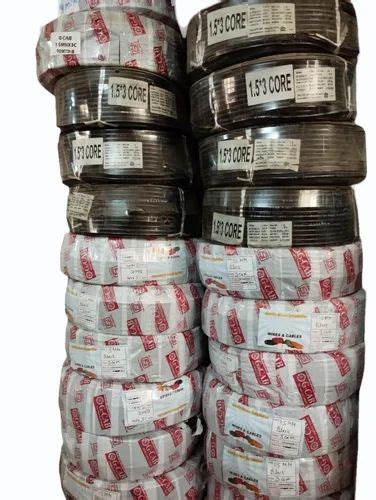 Gcab Black Pvc Electrical Cable At Rs Meter Electrical Wire In Surat Id