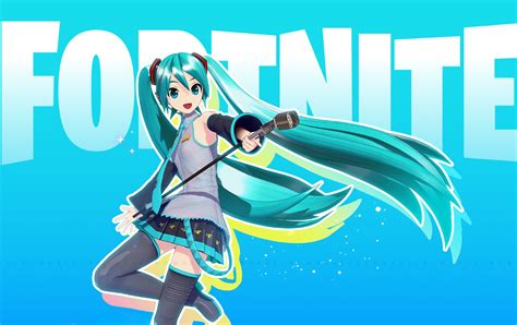 S Ylenti Fortnite X Hatsune Miku Birli I Geliyor Oyun Dijital