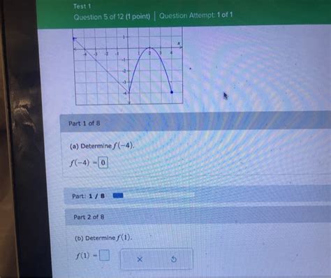 solved use the graph of y f x to answer the following 3
