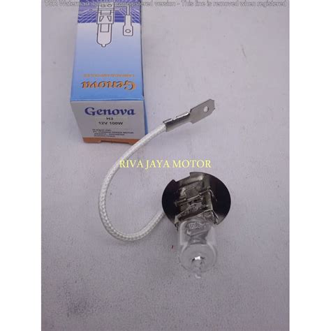 Jual Lampu Bohlam Halogen H V W Shopee Indonesia