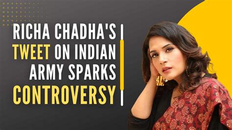 Furor Over Richa Chadhas Post Mocking Indias Galwan Martyrs