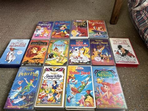Walt Disney Classics Vhs Bundle 14 Vhs Tapes Sold As One £591