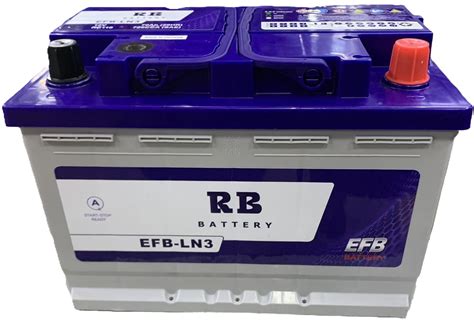Efb Automotive Battery — Rb Battery