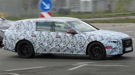 Next Mercedes E Class Wagon Spotted In Public For The First Time