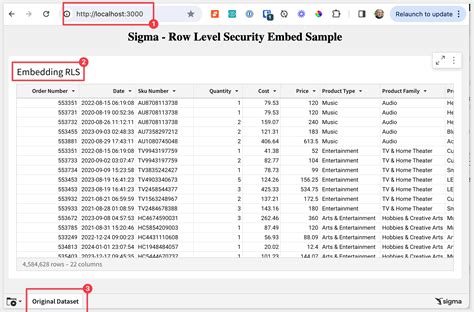 Embedding Row Level Security