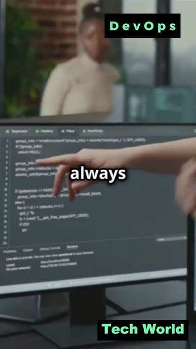 Devops In 60 Seconds 🚀 Tech World 🌍 Devops Techinnovation