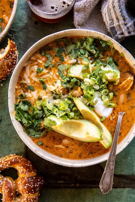Spicy Buffalo White Chicken Chili Half Baked Harvest