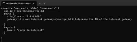 How To Create Route Table In Aws Using Terraform Geeksforgeeks