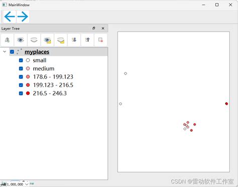 85 矢量图层点要素分级（graduated）渲染使用qgis如何分段渲染数据 Csdn博客