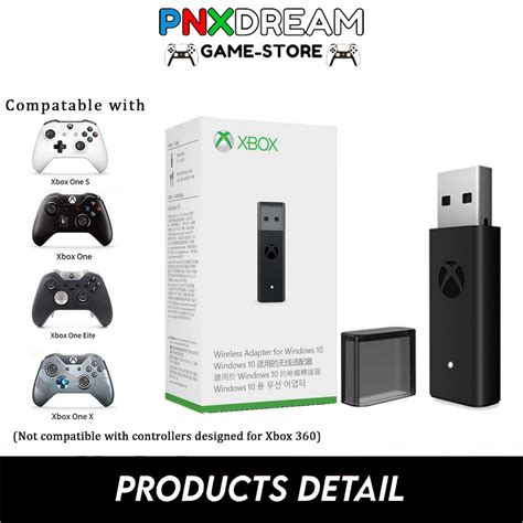 Microsoft Xbox Wireless Adapter For Windows Xbox Series S Series X Shopee Malaysia