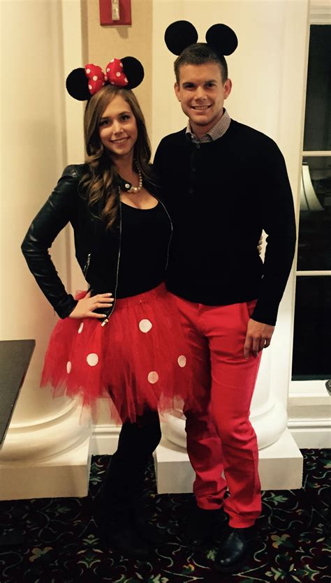 Mybetterlife Top Minnie Costume Mickey Mouse Halloween Costume Halloween Costumes Diy Couples