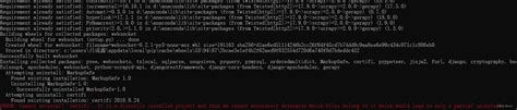 解决安装gerapy的时候报错：error cannot uninstall ‘certifi‘ it is a distutils